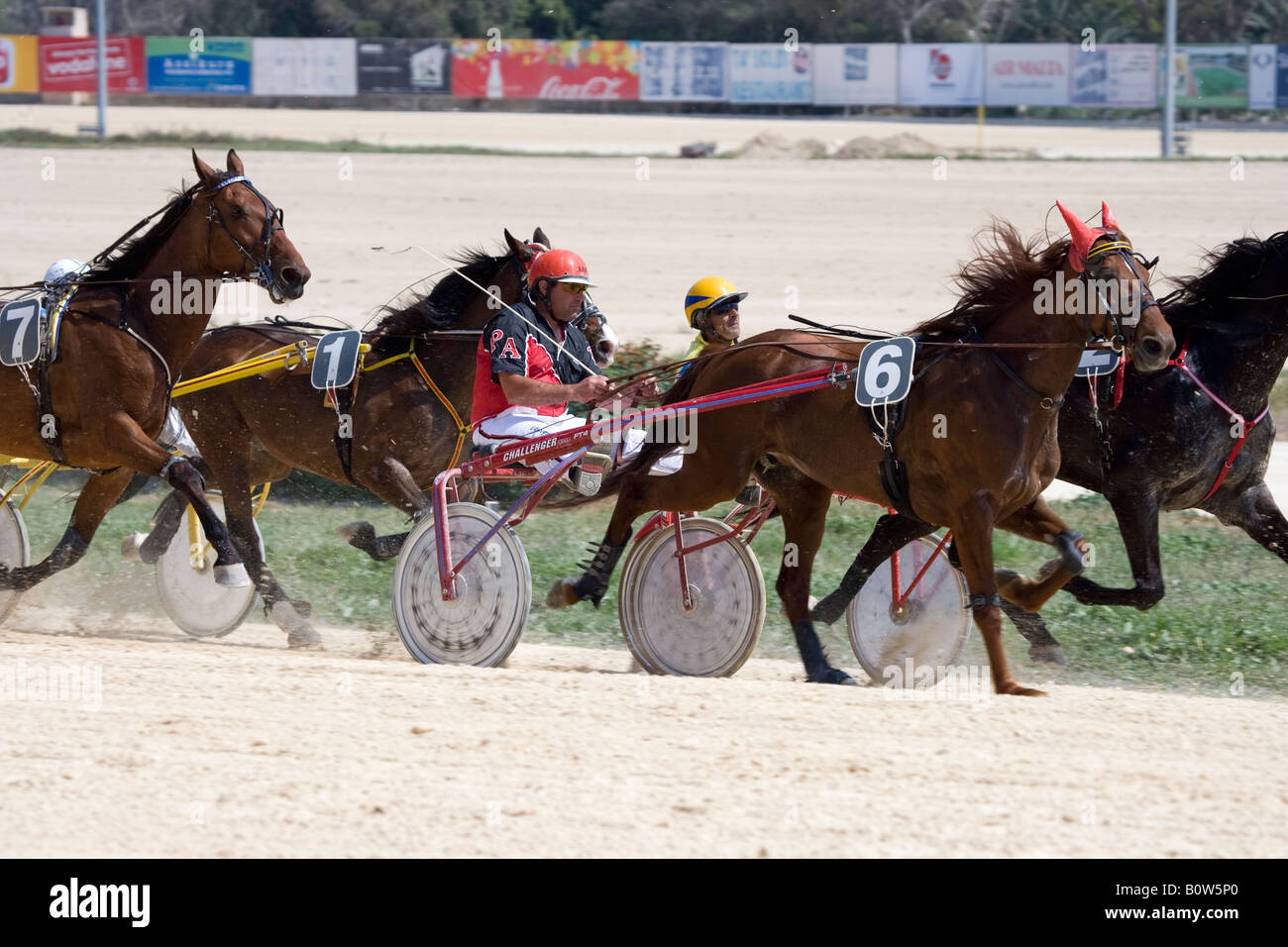 Malta Horse Racing Track Marsa Malta Stock Photo - Alamy