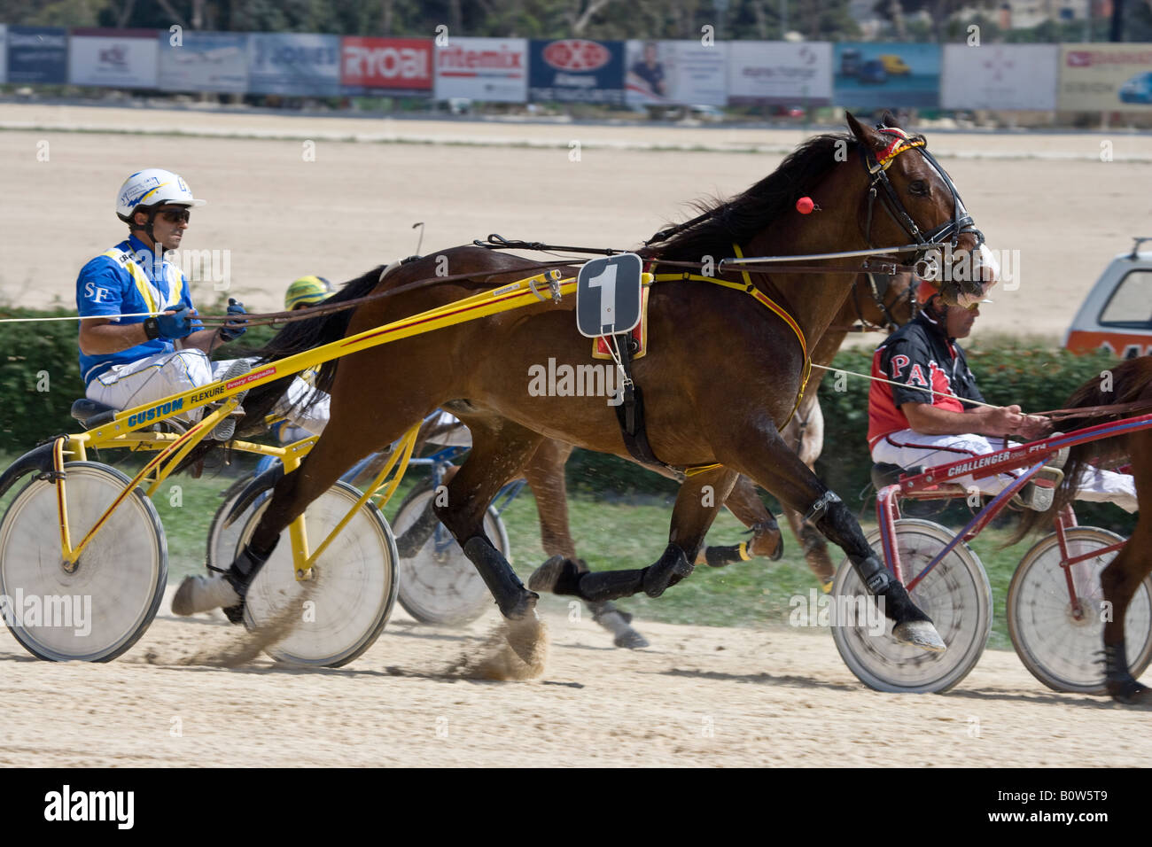 Malta Horse Racing Track Marsa Malta Stock Photo - Alamy