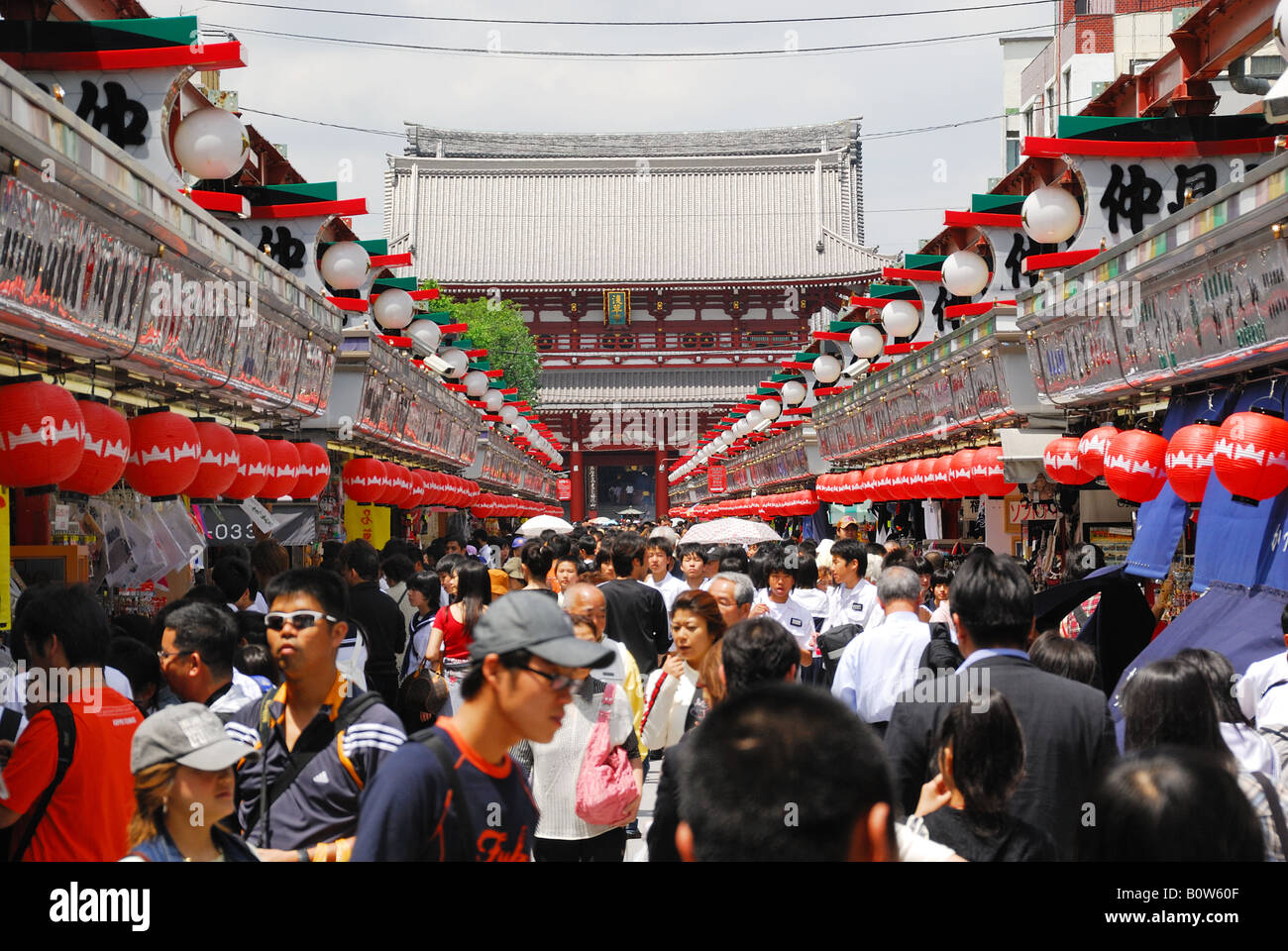 Sensoji temple in Asakusa Stock Photo - Alamy