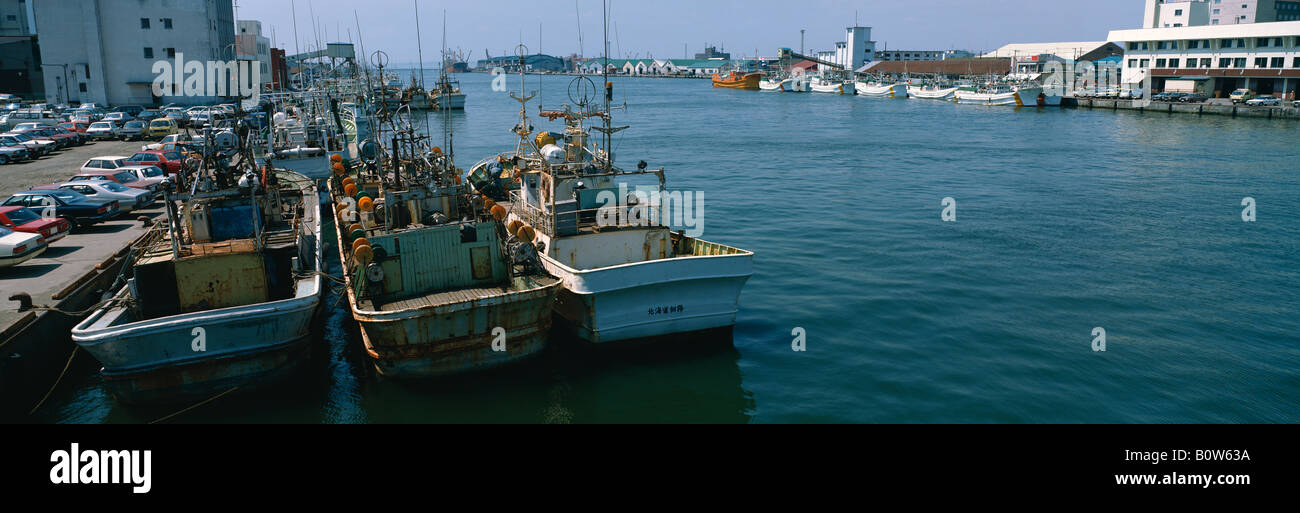 Port of Kushiro, Hokkaido, Japan Stock Photo - Alamy