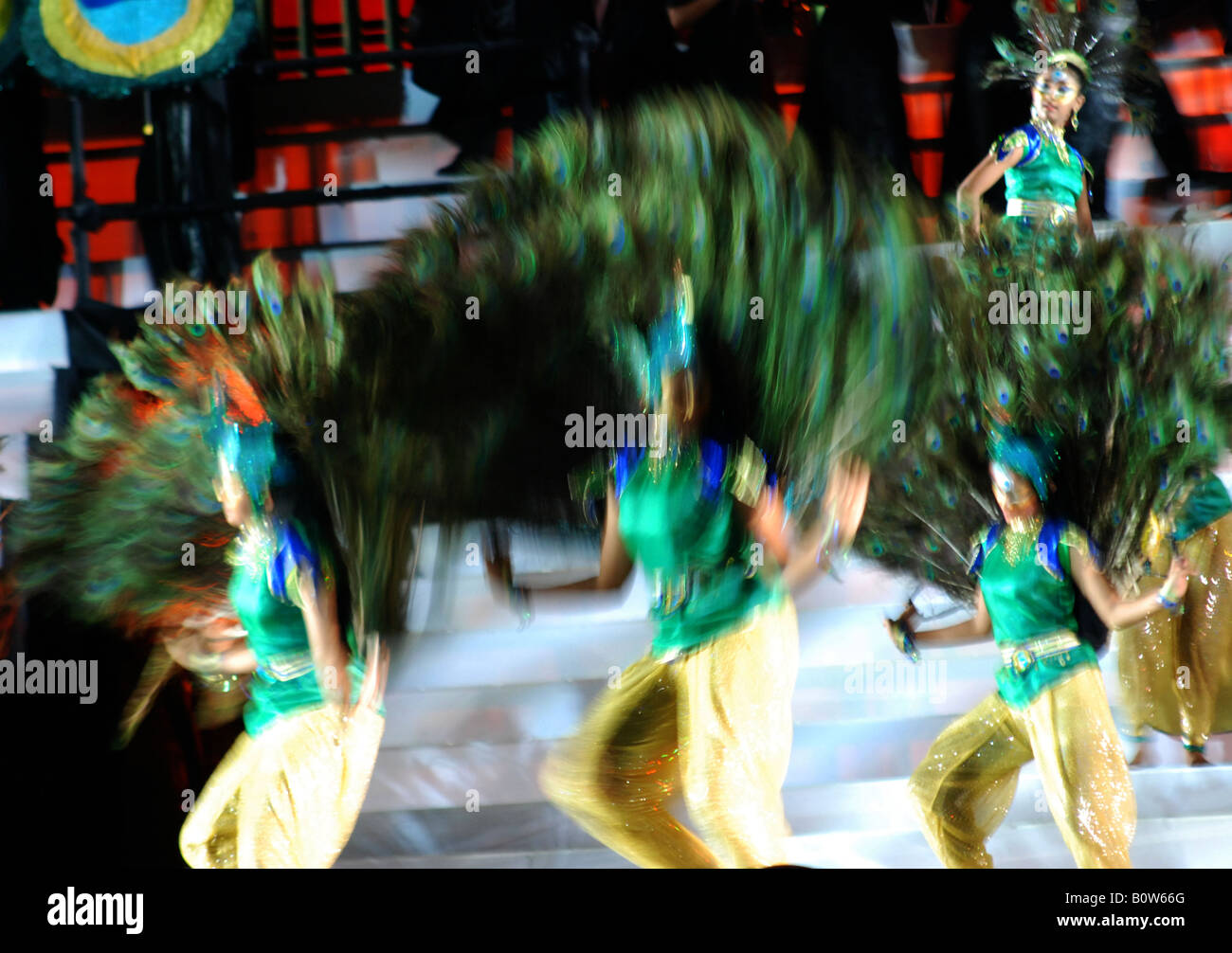 Indian peacock dance hi-res stock photography and images - Alamy