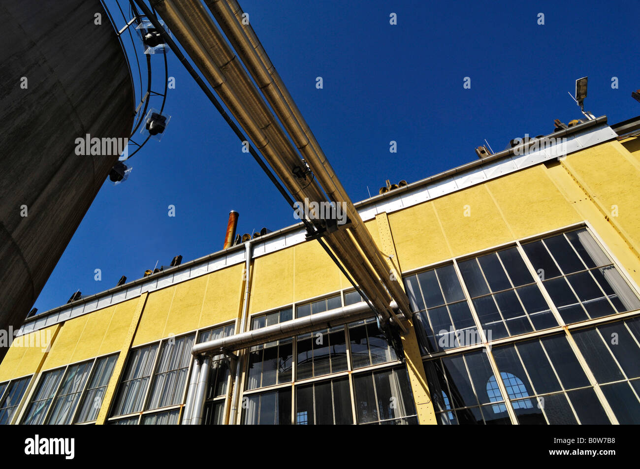 Old Deutsche Bahn or German Rail buildings, Munich, Bavaria, Germany ...