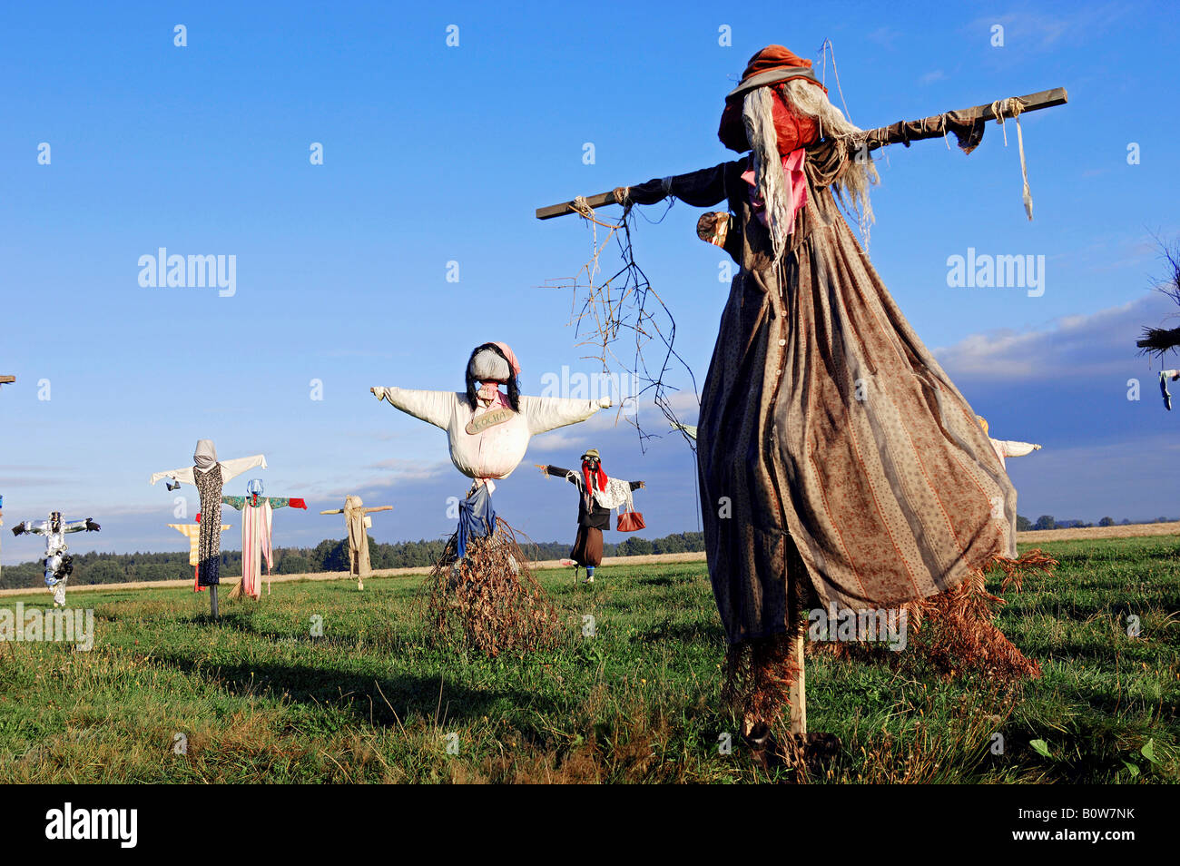 Scarecrows of school competition hi-res stock photography and images ...