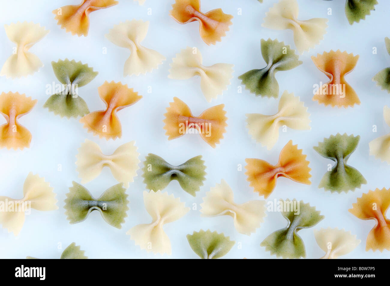 Farfalle or bowtie pasta Stock Photo - Alamy