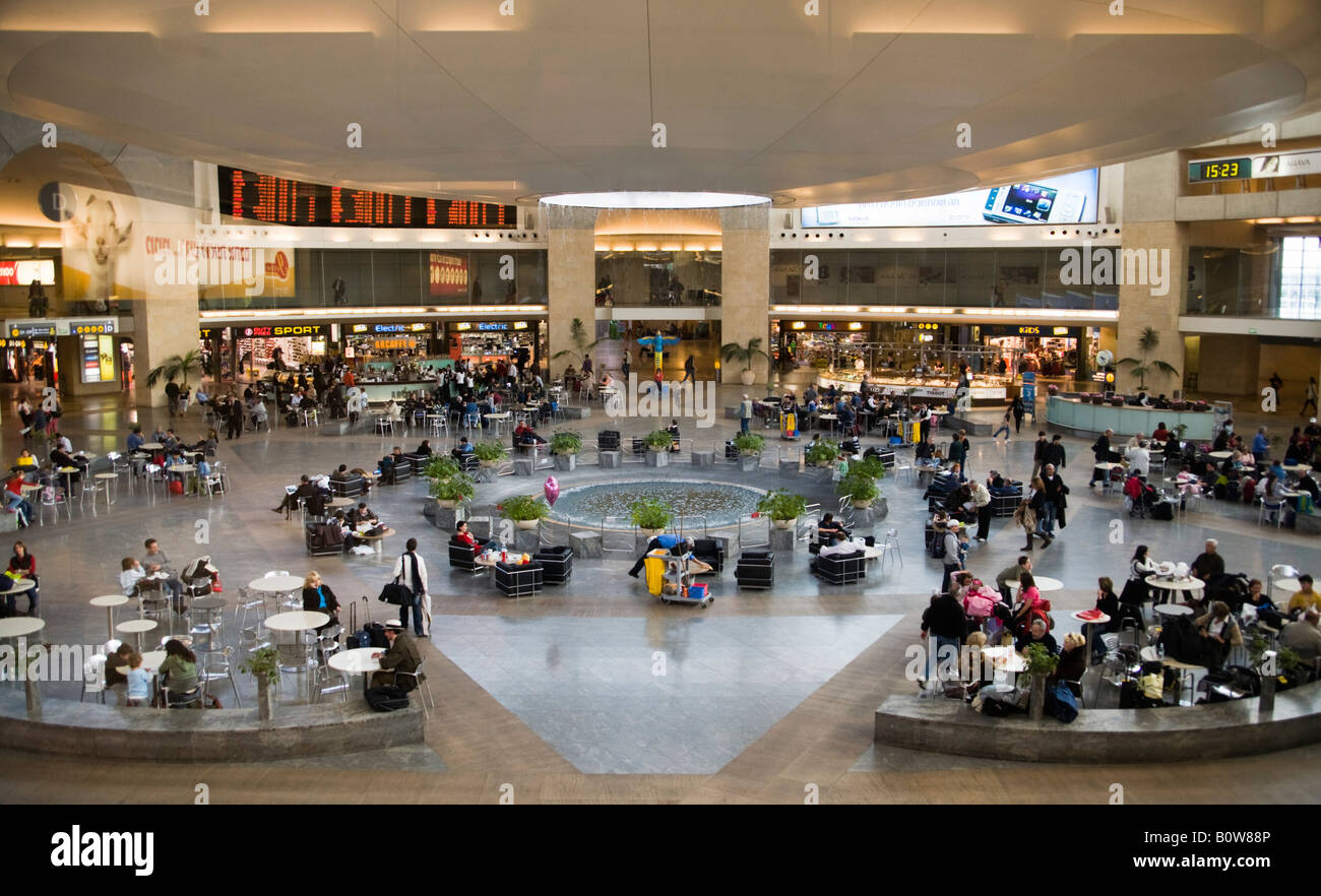 Ben Gurion International Airport, Tel Aviv, Israel, Middle East Stock ...