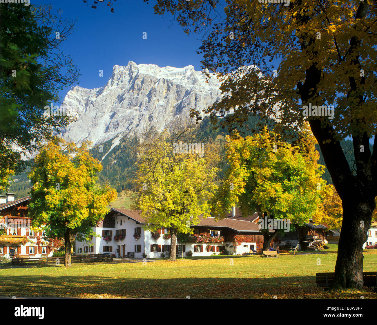 Ehrwald village hi-res stock photography and images - Alamy