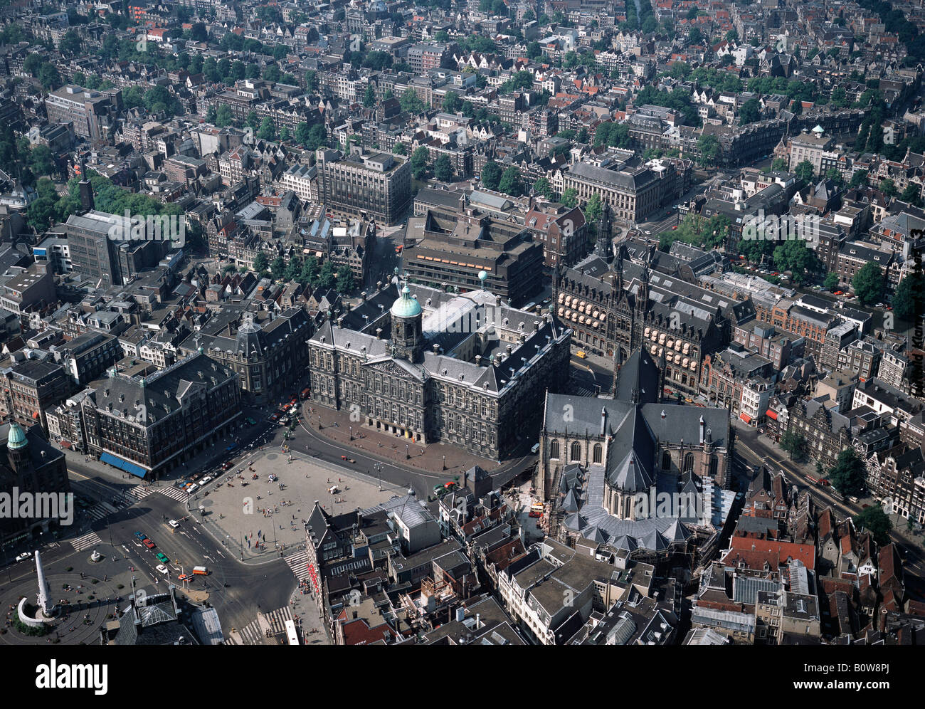 Birds eye view amsterdam hi-res stock photography and images - Alamy