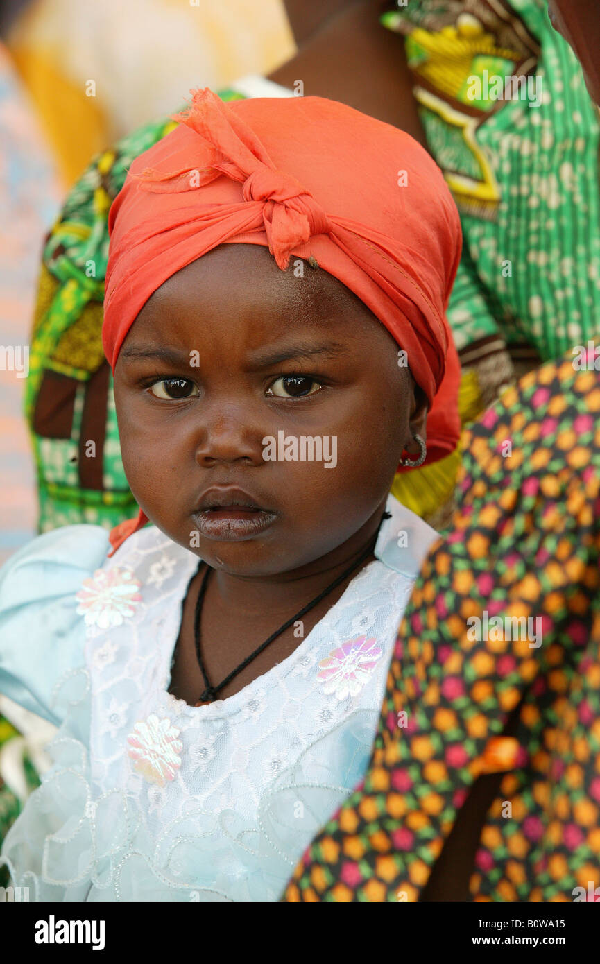 Girl at a church service, Garoua, Cameroon, Africa Stock Photo - Alamy