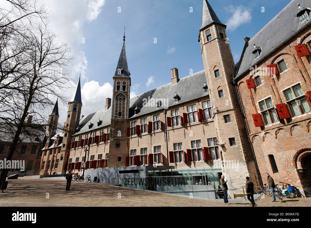 Abdij, Abbey, Zeeuws Museum, regional museum, Middelburg, Walcheren ...