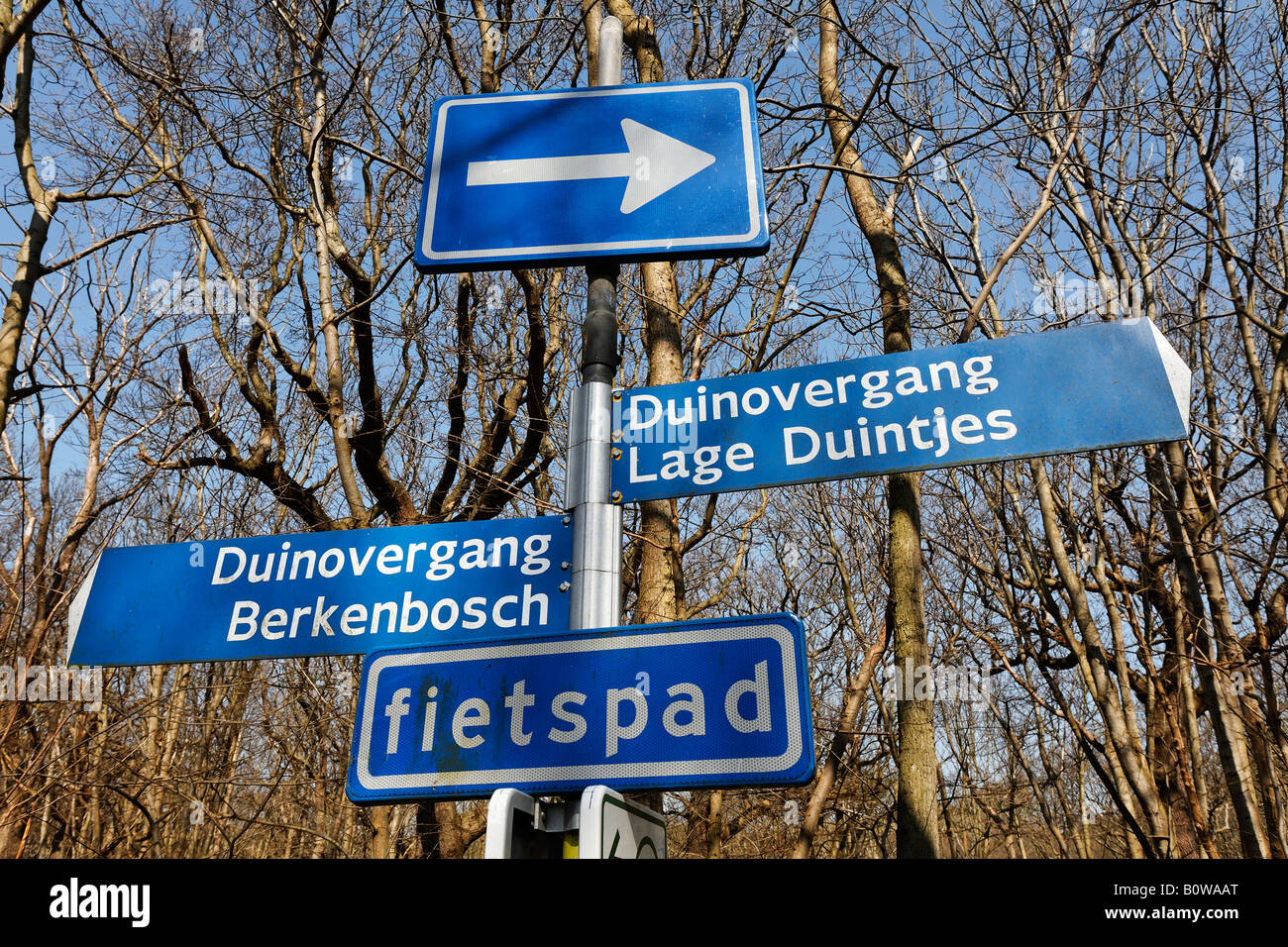 Fietspad sign netherlands hi-res stock photography and images - Alamy
