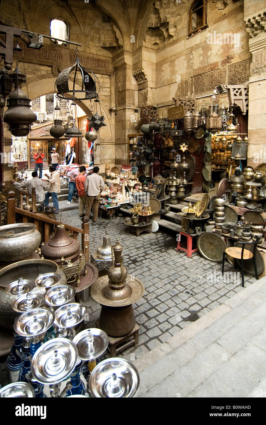 Khan el Khalili Bazaar, Cairo, Egypt Stock Photo - Alamy