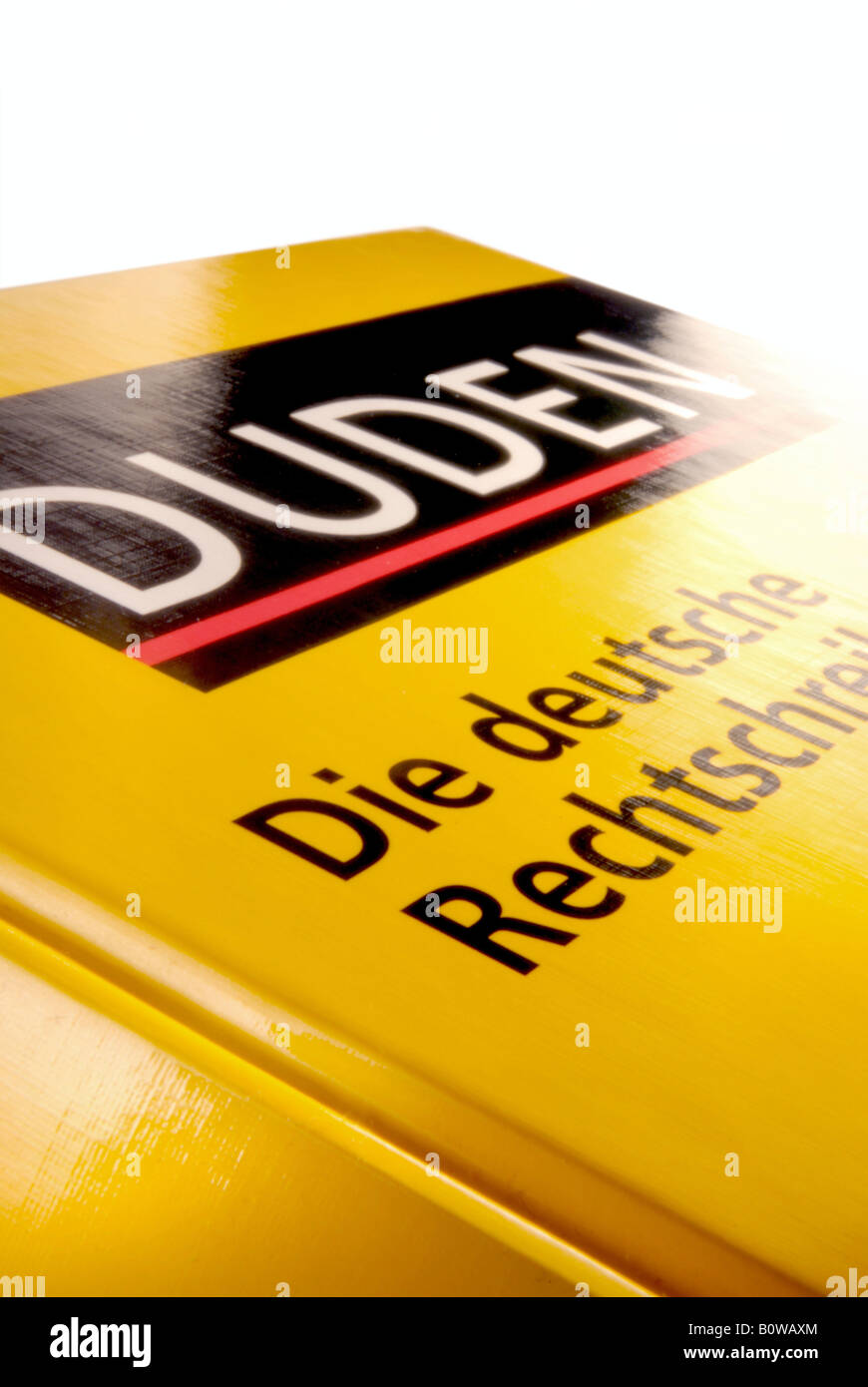 Duden standard dictionary german orthography hi-res stock photography ...