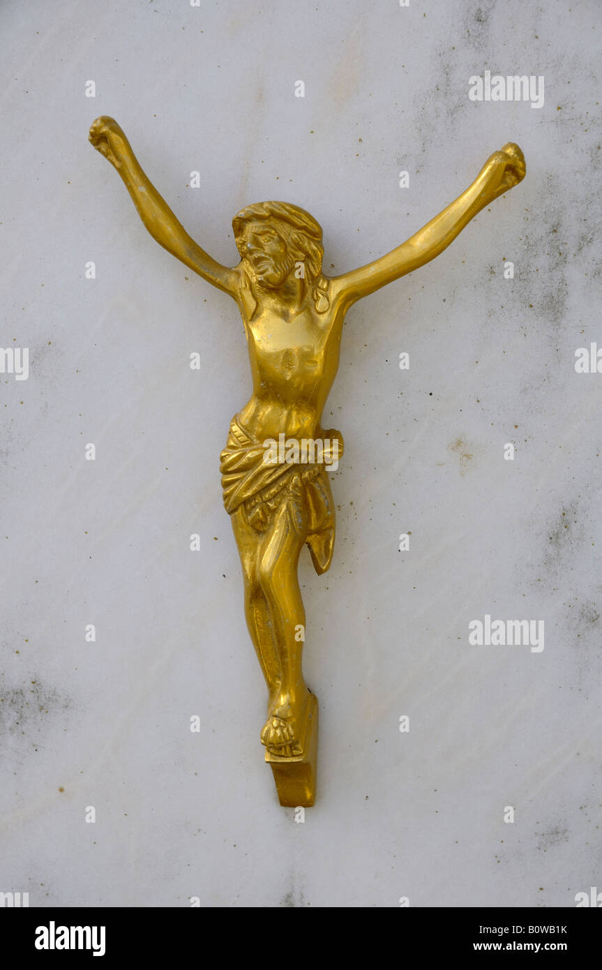 Tombstone with jesus christ hi-res stock photography and images - Alamy