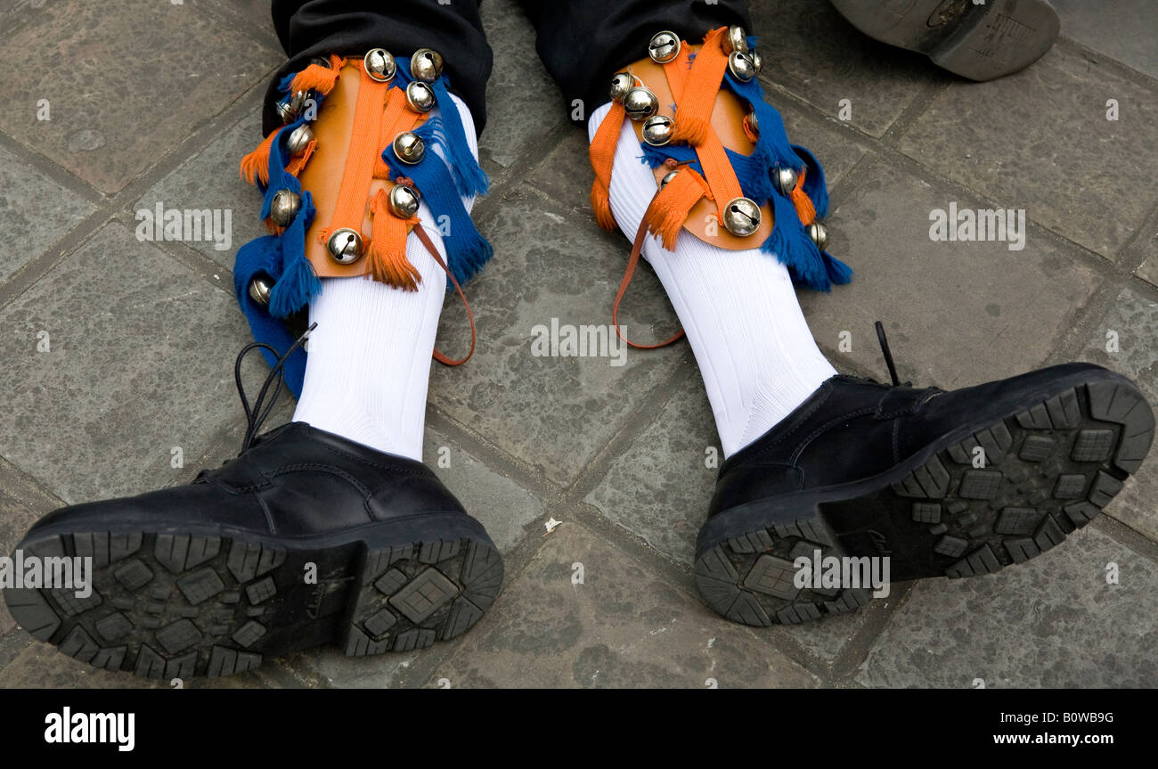 Morris dancer bells hi-res stock photography and images - Alamy