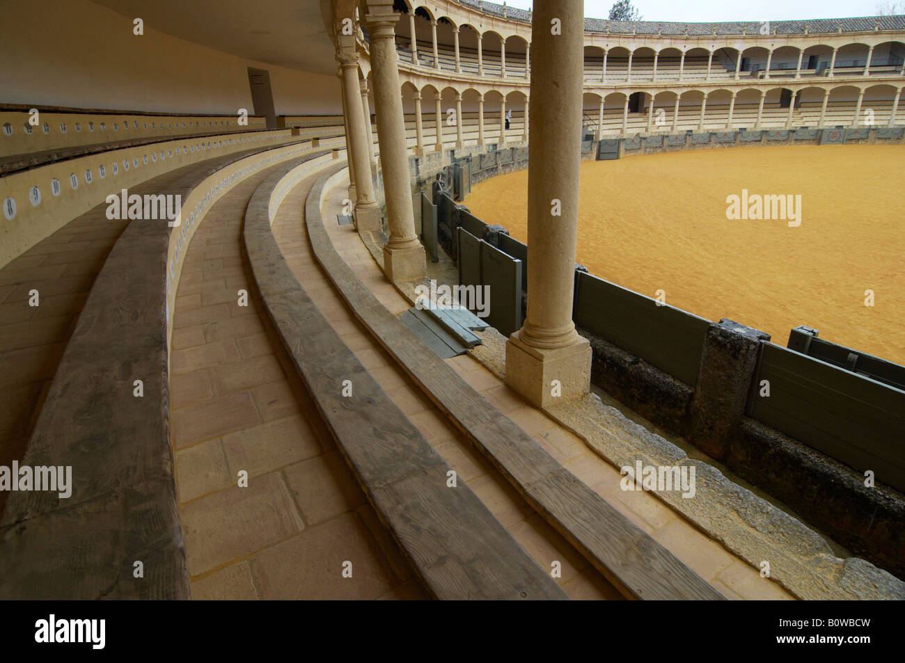 Seats bullfighting arena bullring in hi-res stock photography and ...