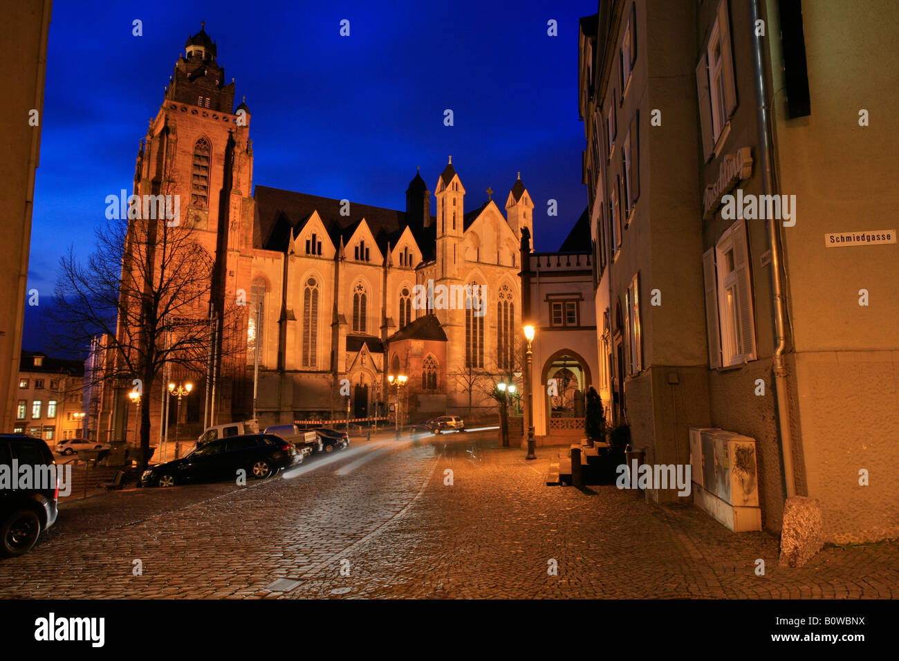 Cathedral in the historic centre of Wetzlar, Hesse, Germany Stock Photo ...