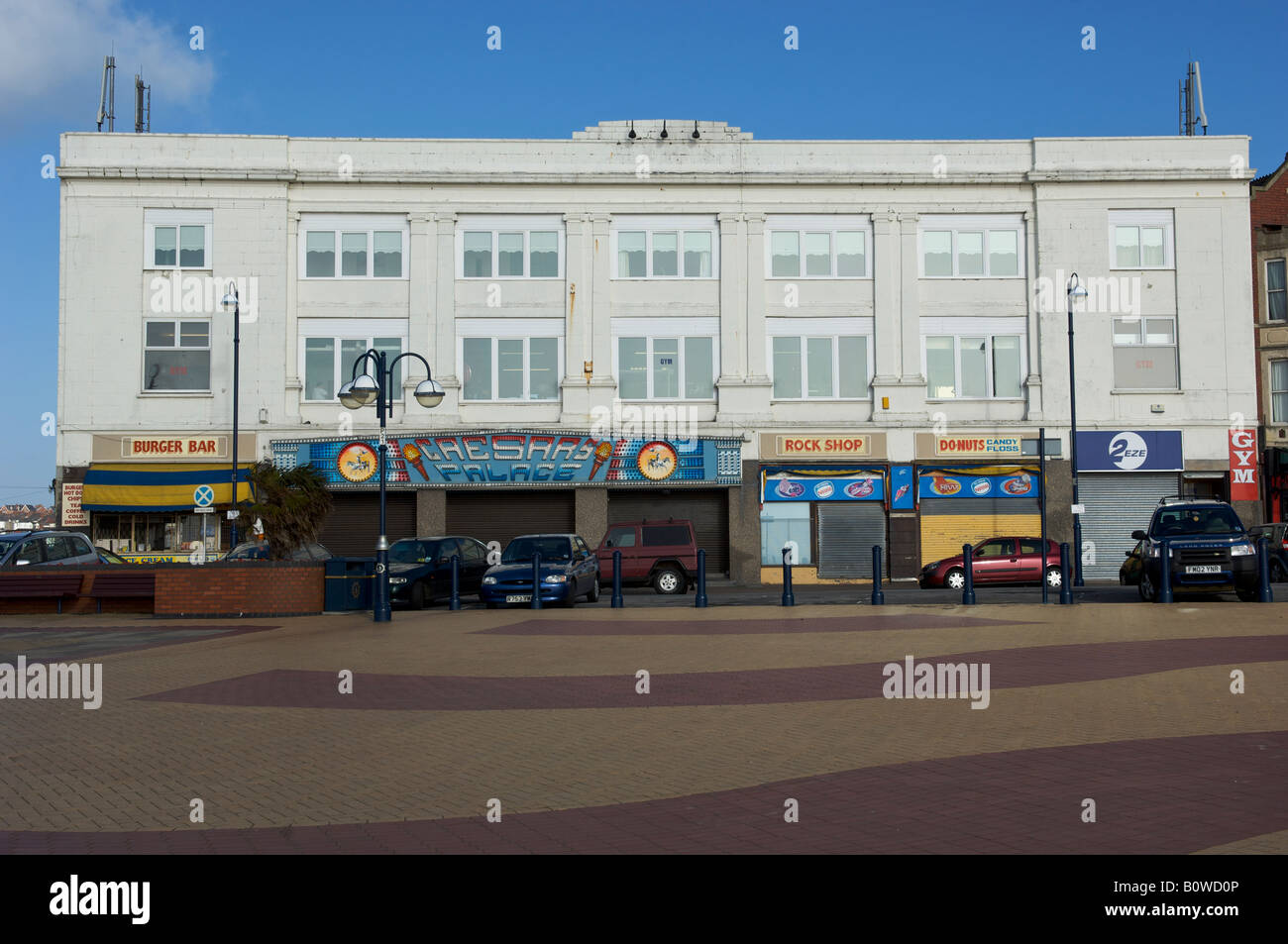 Barry Island Pleasure park at Barry Island in Wales Stock Photo - Alamy
