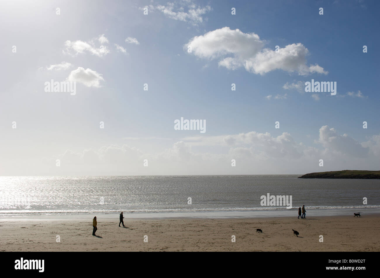 Barry Island beach at Barry Island in Wales Stock Photo - Alamy