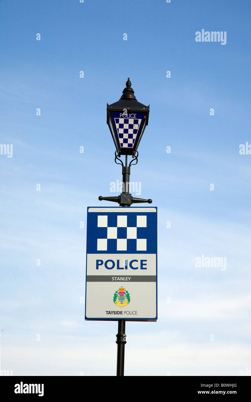 Tayside police sign hi-res stock photography and images - Alamy