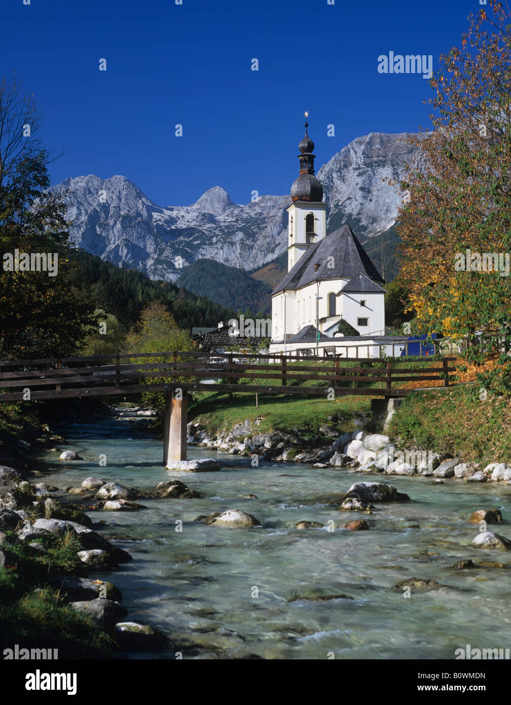 village church in Ramsau ,bavaria,germany Stock Photo - Alamy
