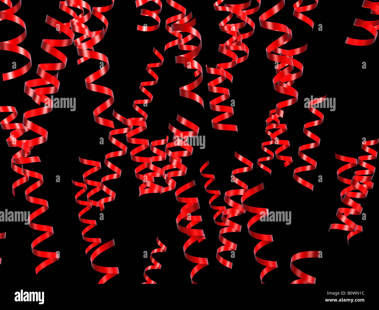 Falling ribbons hi-res stock photography and images - Alamy