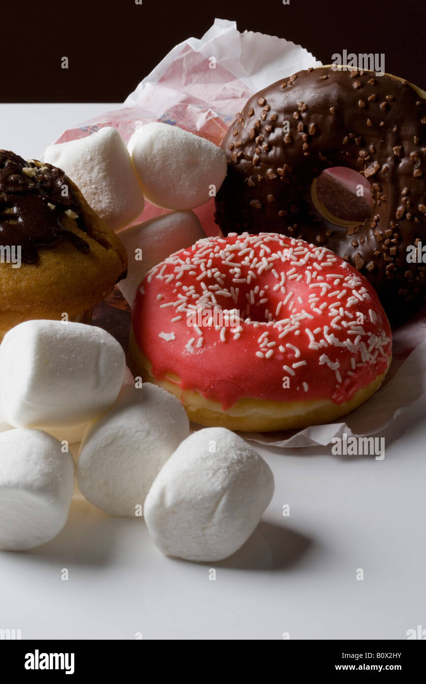 Stereotypical American snack food Stock Photo - Alamy