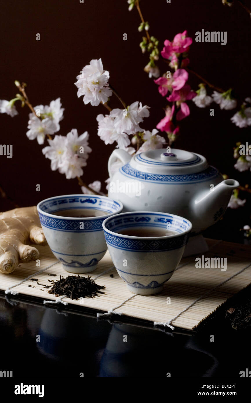 Stereotypical Japanese culture still life Stock Photo - Alamy
