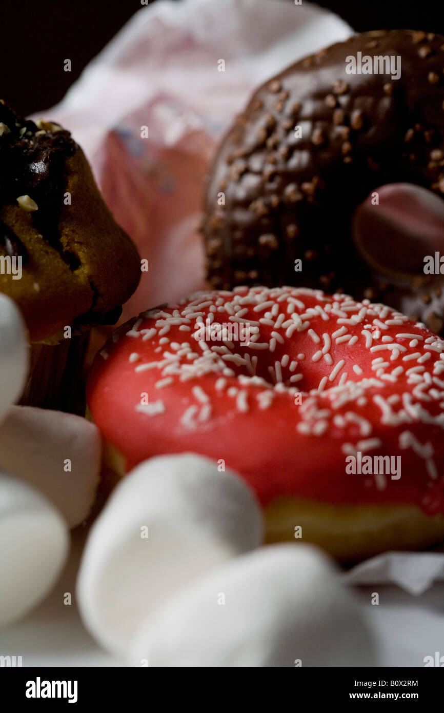 Stereotypical American snack food Stock Photo - Alamy