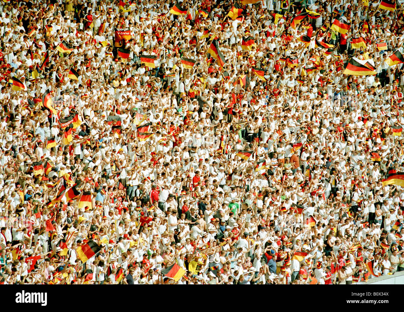 Germany fans hi-res stock photography and images - Alamy