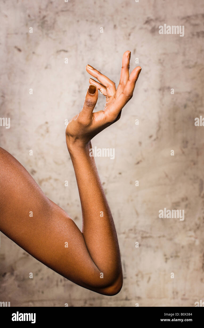 Woman gesture women hand hi-res stock photography and images - Alamy