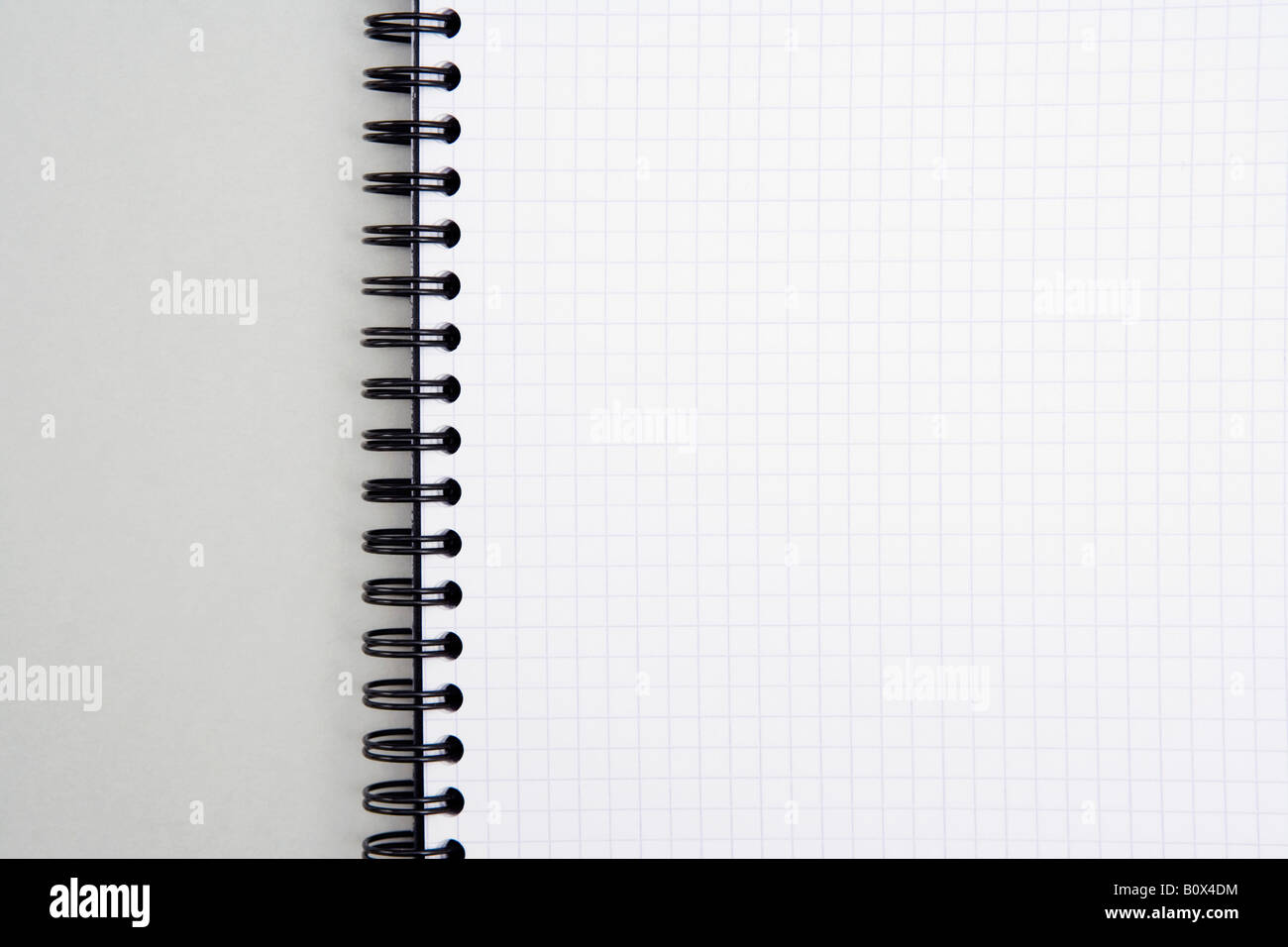 A spiral notebook Stock Photo - Alamy