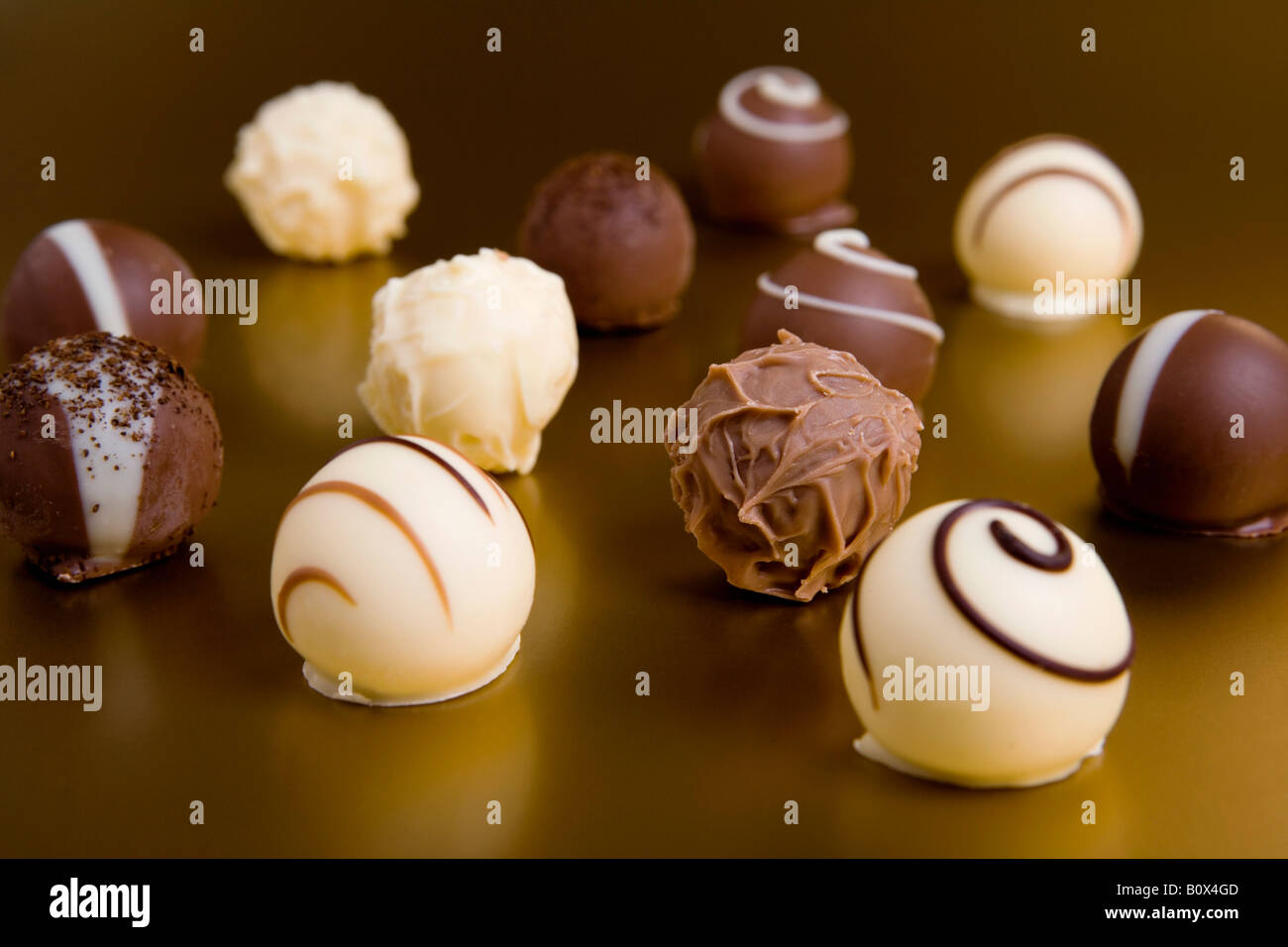 Luxury chocolates hi-res stock photography and images - Alamy