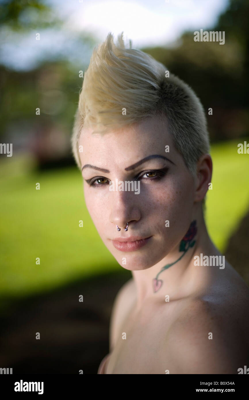 Punk Rock Hair High Resolution Stock Photography and Images - Alamy