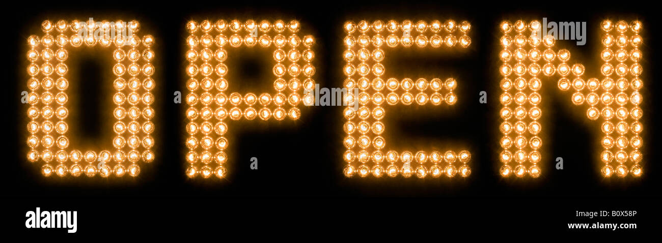 Open word hi-res stock photography and images - Alamy