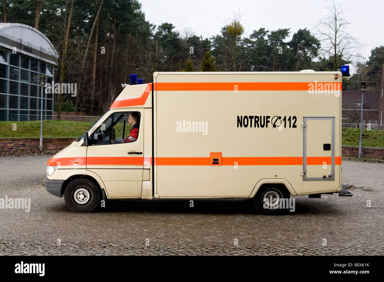 Side view of ambulance hi-res stock photography and images - Alamy