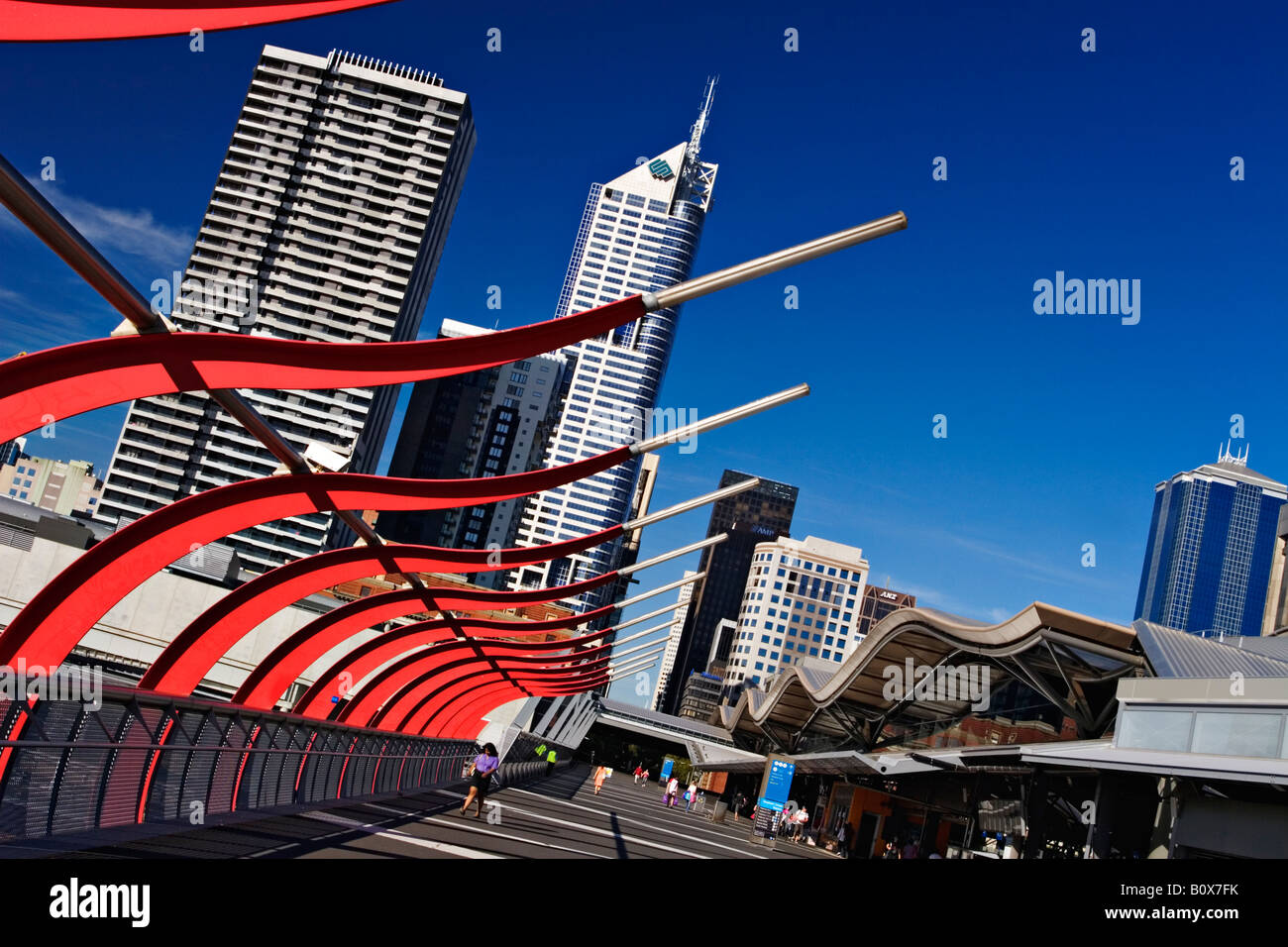 Melbourne Cityscape / Melbourne`s redeveloped Batmans Hill Precinct and ...