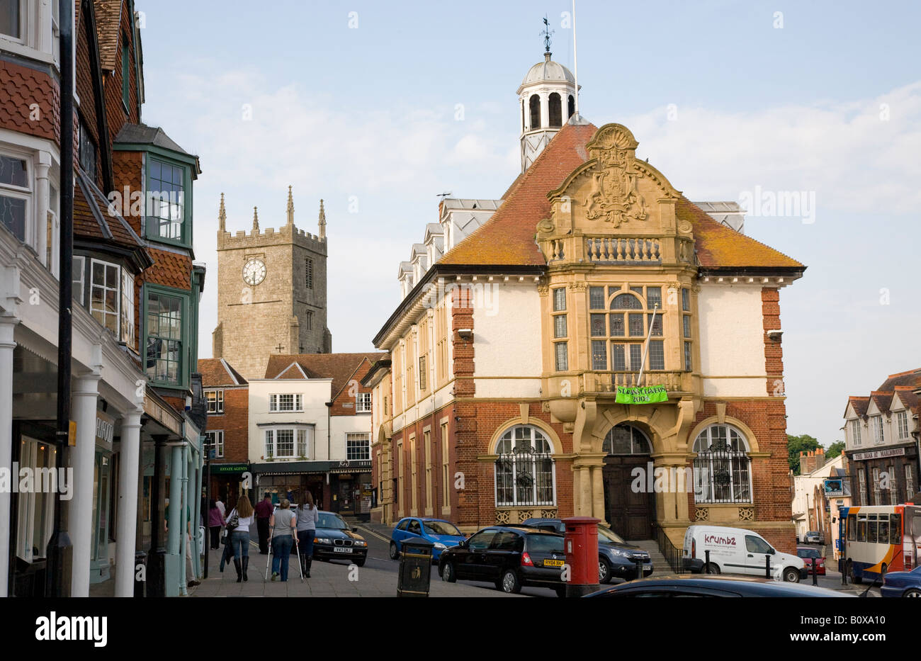 Marlborough wiltshire church uk hi-res stock photography and images - Alamy