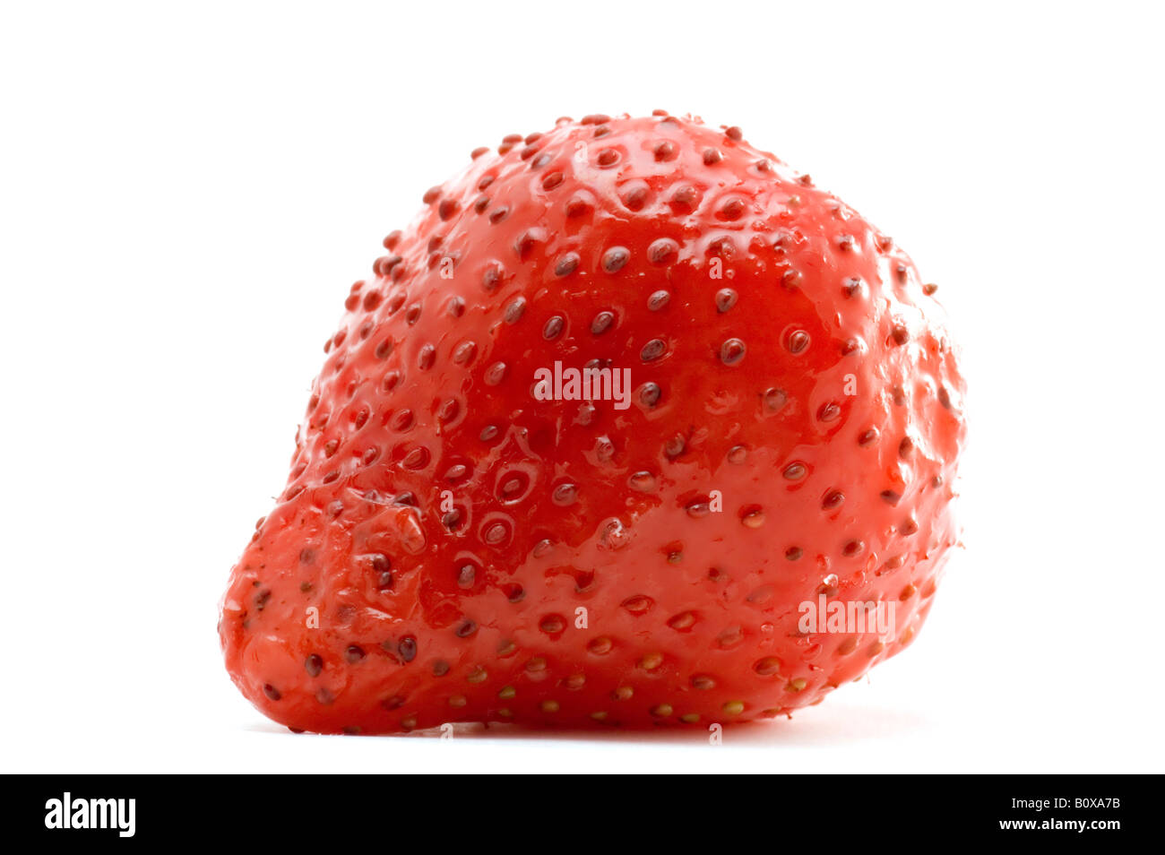 object on white food strawberry Stock Photo - Alamy