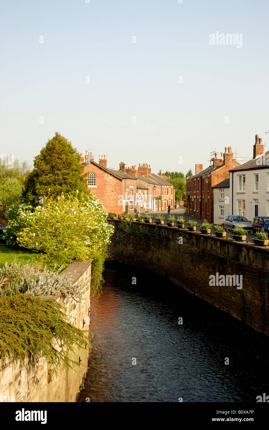 The River Douglas running through Croston, Lancashire Stock Photo - Alamy