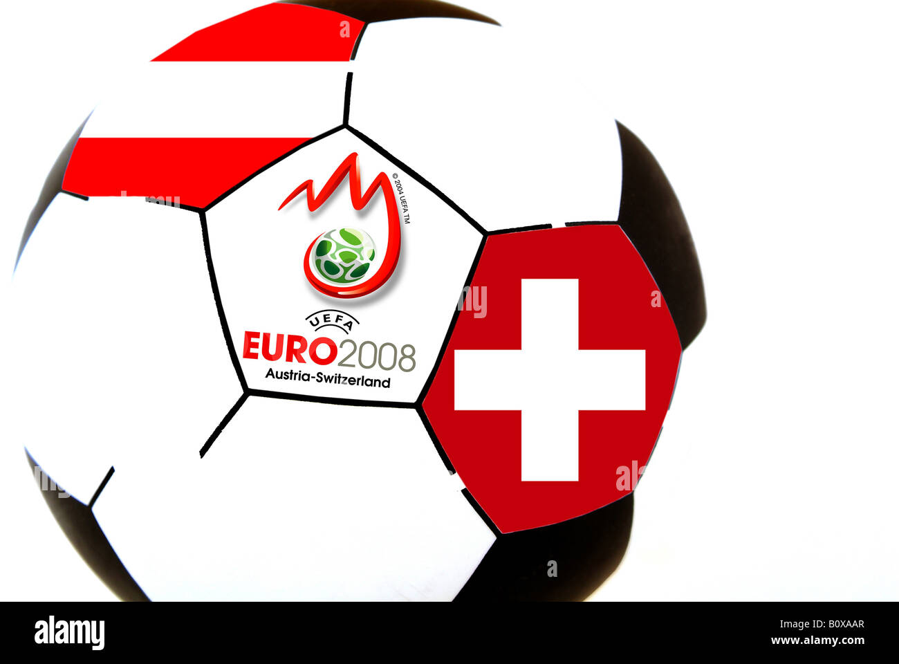 symbolic for Euro 2008, Austria-Switzerland Stock Photo - Alamy