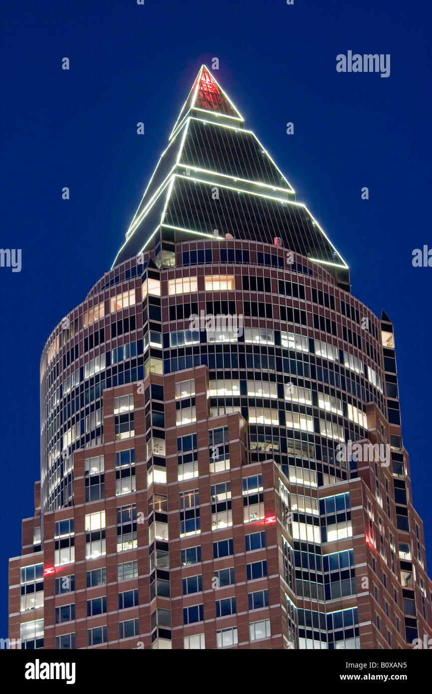 fair tower, Germany, Hesse, Frankfurt Stock Photo - Alamy