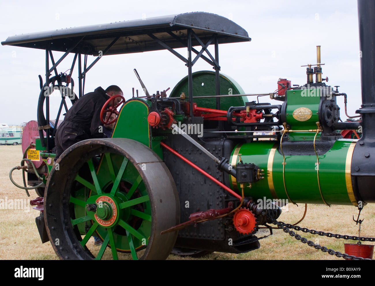 Traction engine steering hi-res stock photography and images - Alamy