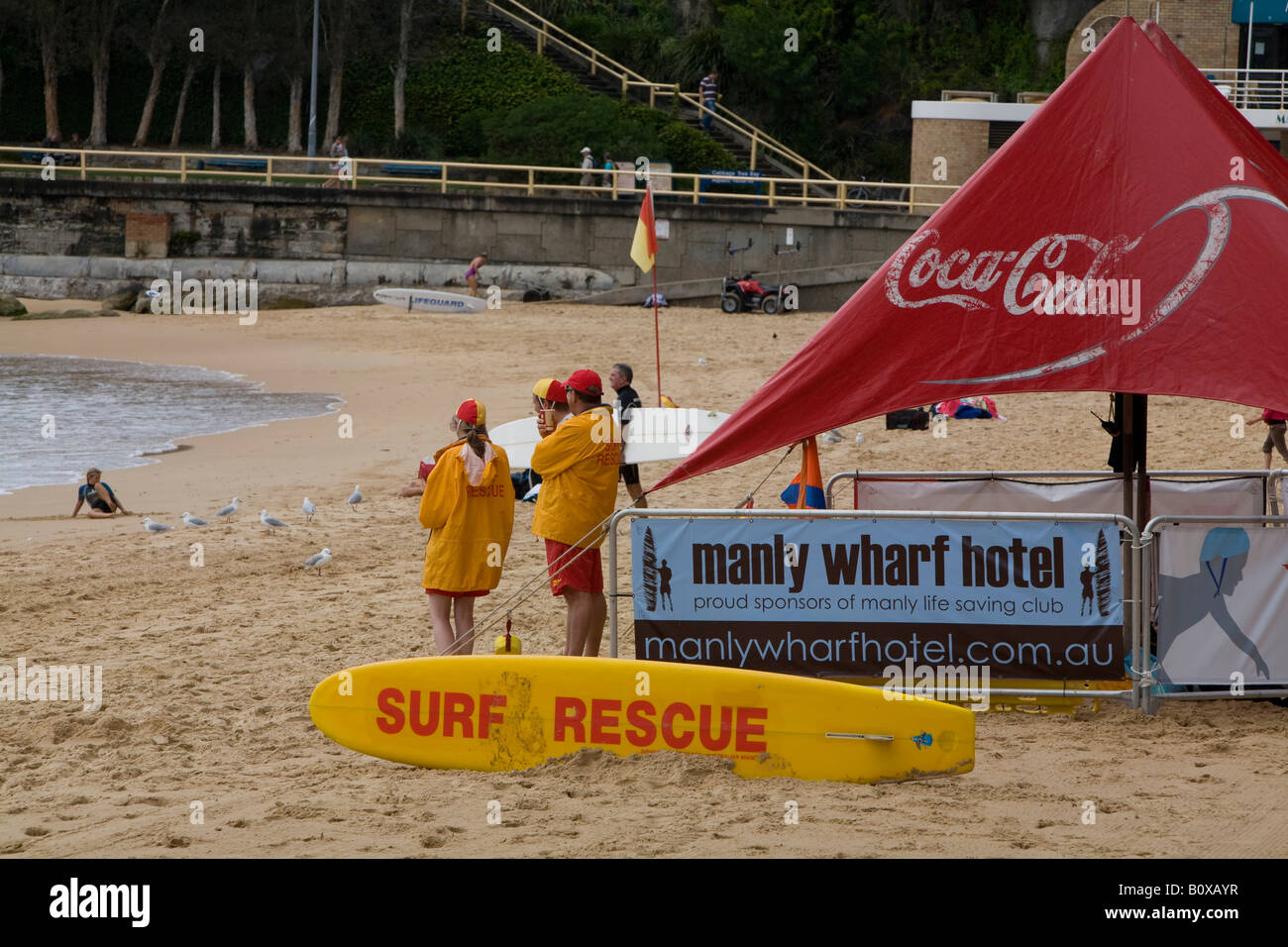 Lifeguards on manly beach hi-res stock photography and images - Alamy