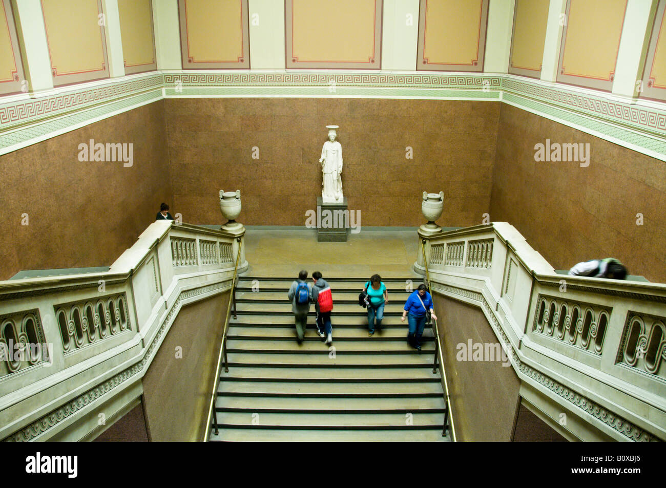 Staircase in british museum london hi-res stock photography and images ...