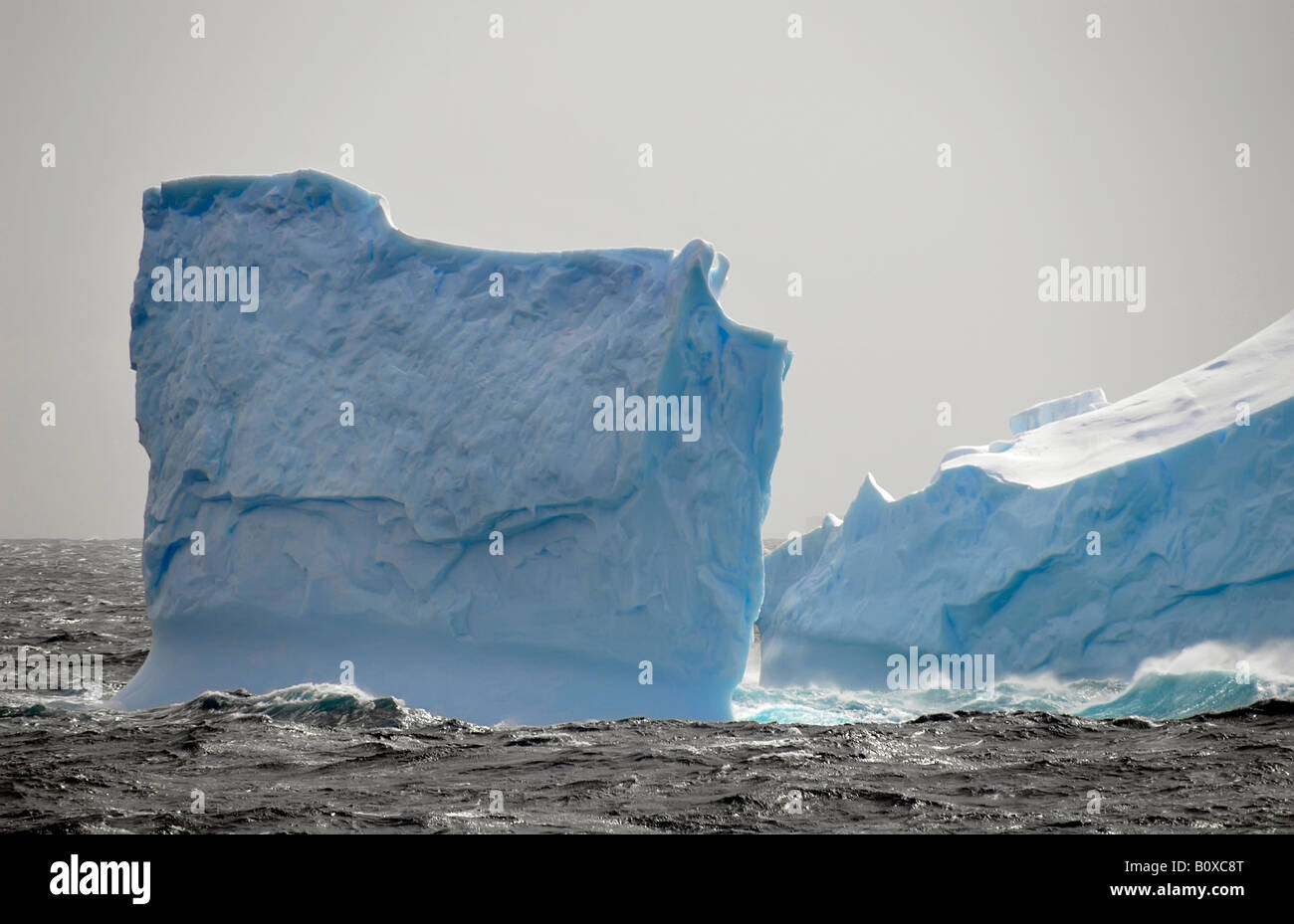 iceberg in stormy sea, Antarctica, Suedpolarmeer Stock Photo - Alamy