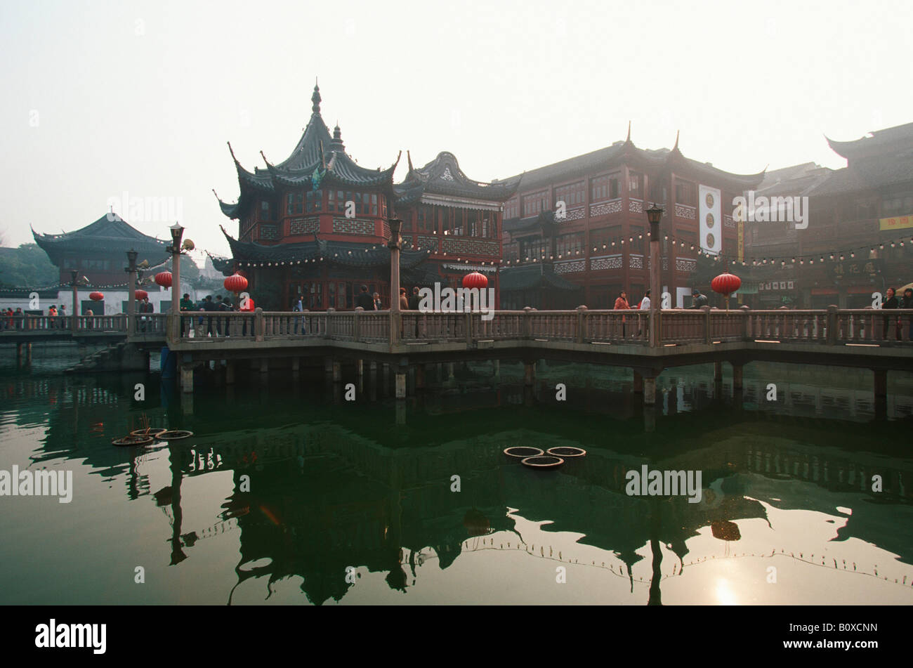 Wuxing ting tea house in old city hi-res stock photography and images ...