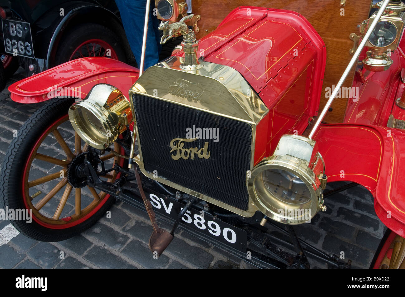 Ford Model T Centenary Rally, Kelso, Scottish Borders Stock Photo - Alamy