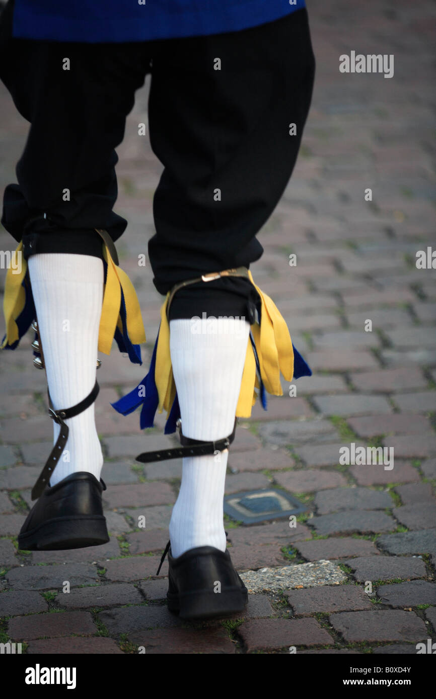 united kingdom west sussex arundel martlet sword and morris men dancing ...