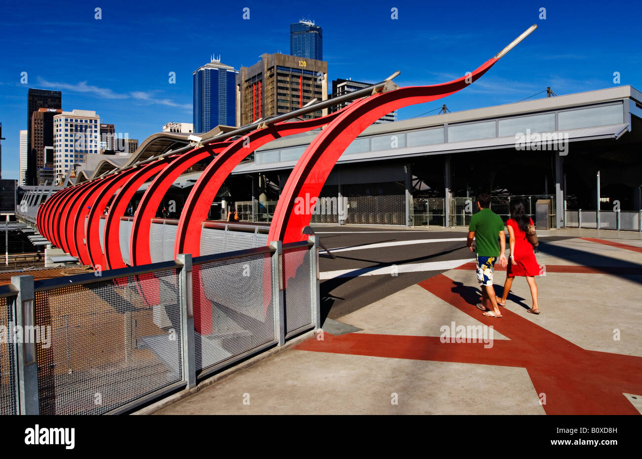 Melbourne Cityscape / Melbourne`s redeveloped Batmans Hill Precinct and ...