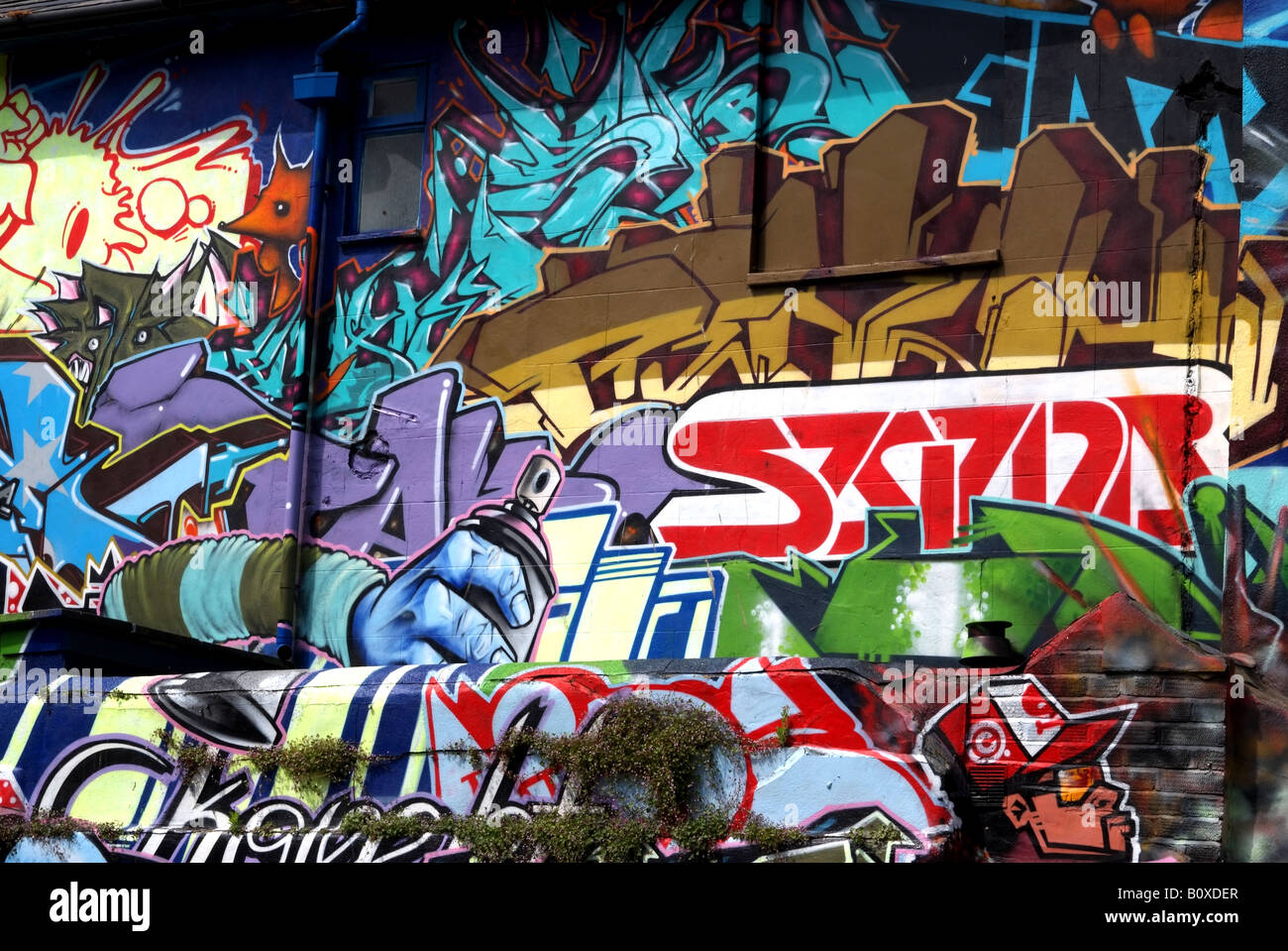 GRAFFITI, ENGLAND, UK Stock Photo - Alamy